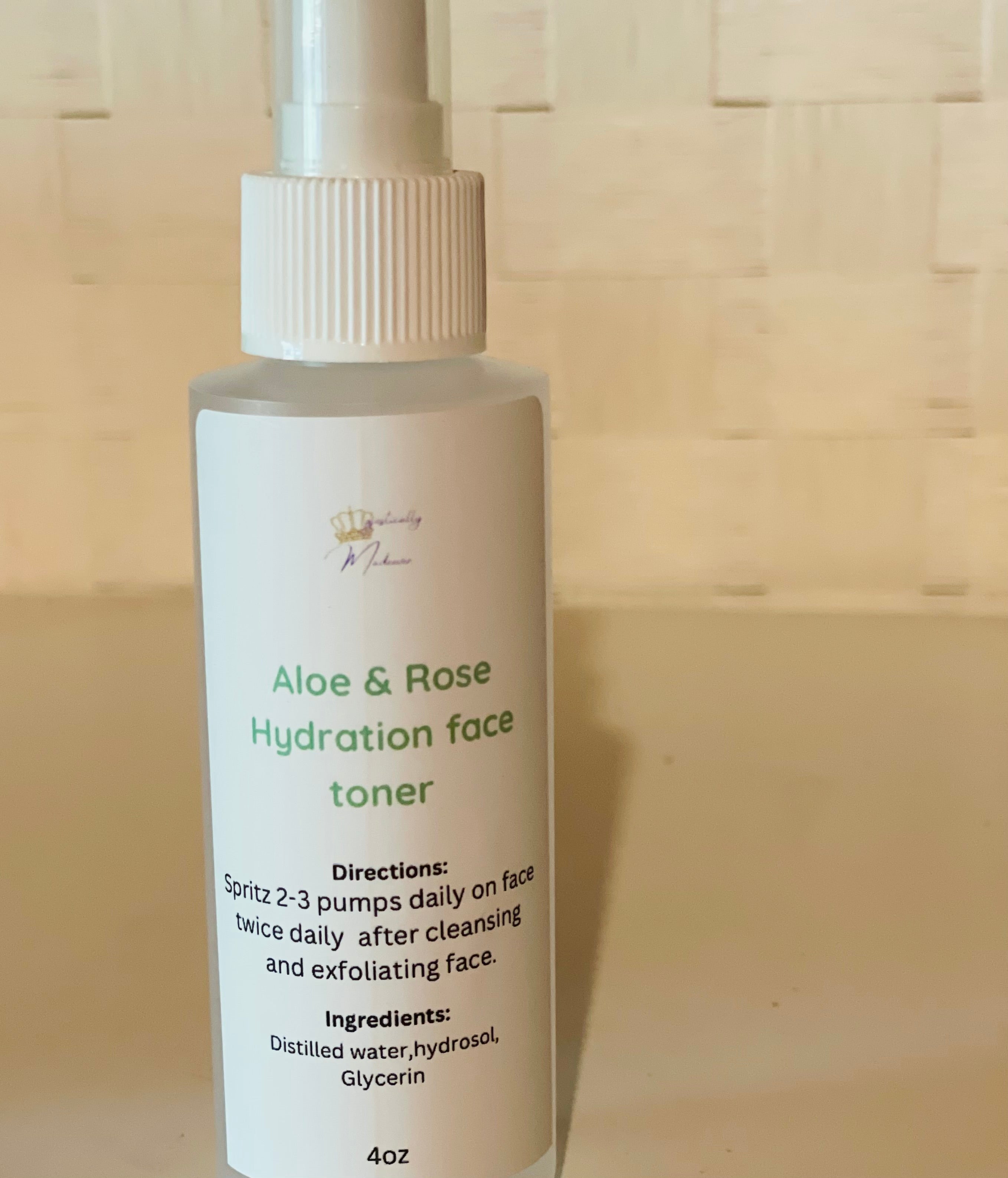 Aloe & Rose toner – Majestically Madeover